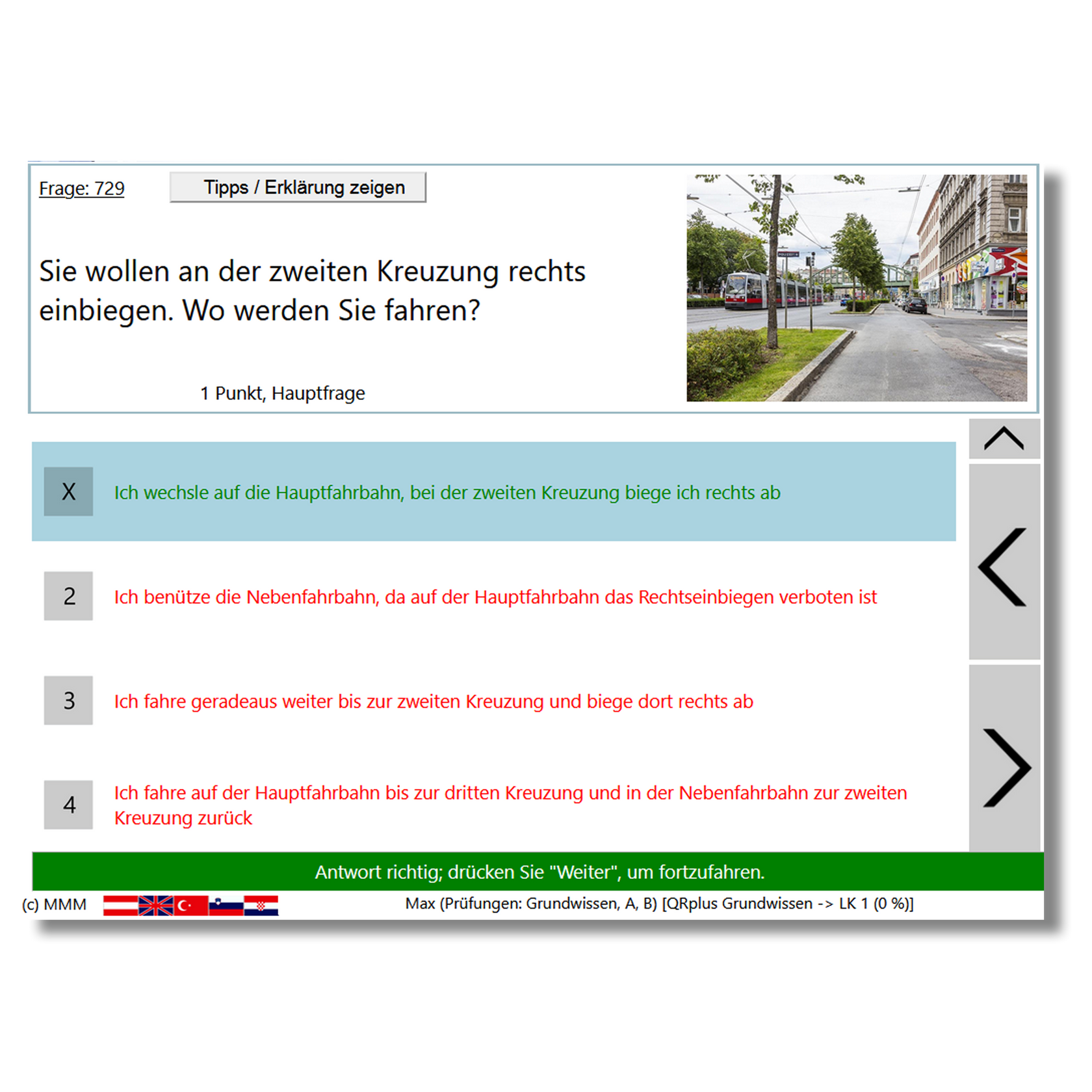 MMM Test Online Card für alle Klassen – fahrschulshop.at