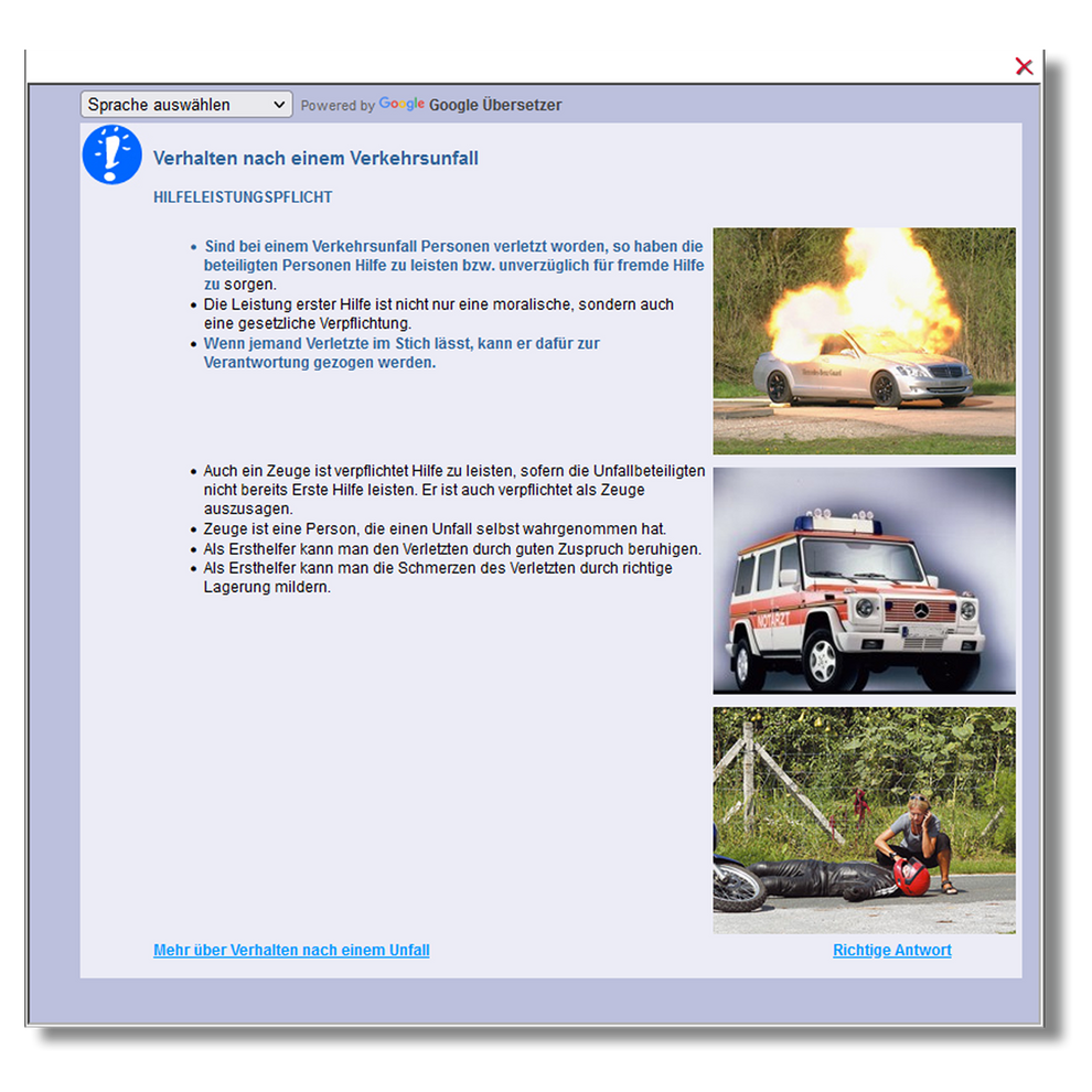 MMM Test Online Card für alle Klassen – fahrschulshop.at